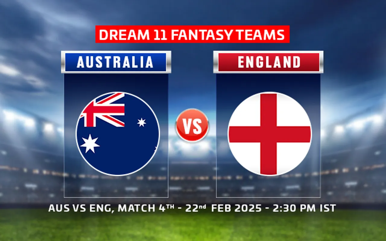 Champions Trophy 2025: AUS vs ENG Dream11 Prediction, Fantasy Tips, Playing 11, Pitch Report ...