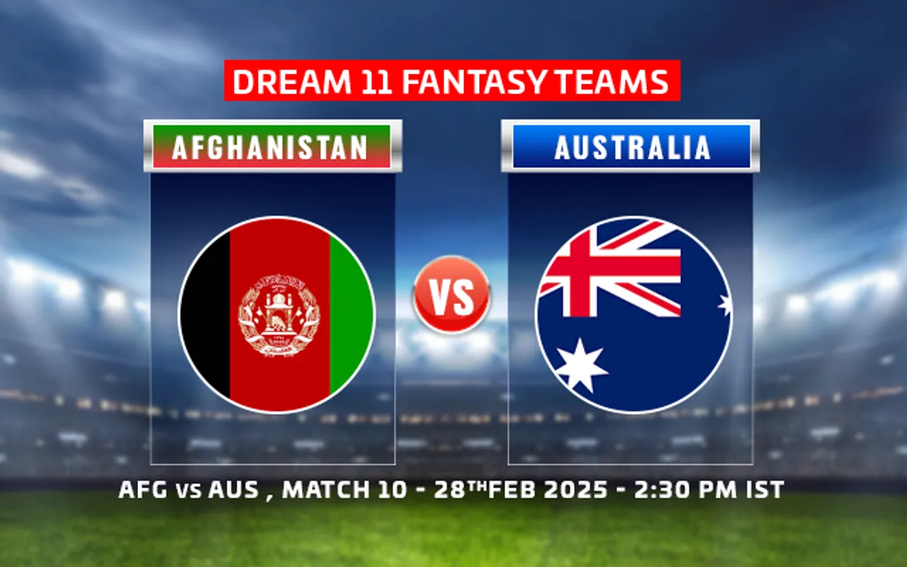 AFG vs AUS Dream11 Prediction, Fantasy Tips, Playing 11, Pitch Report & Head-to-Head Records ...
