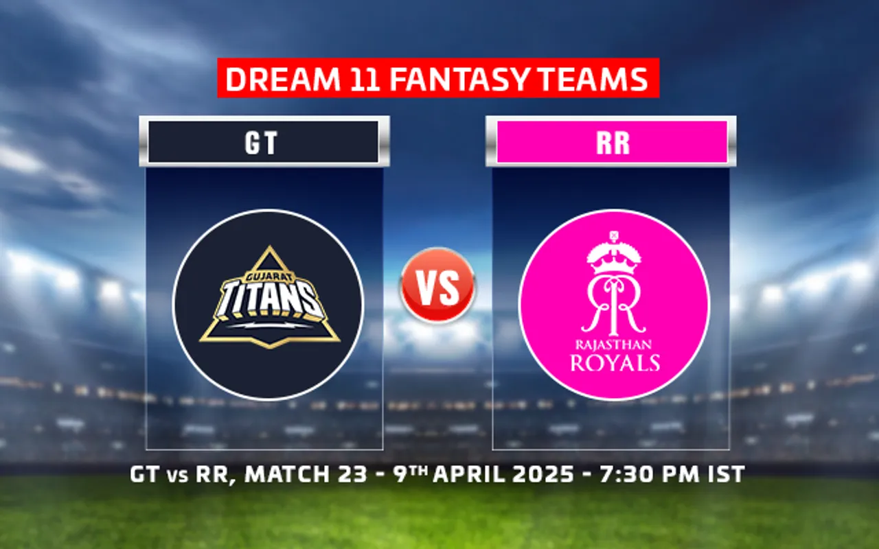 GT vs RR Dream11 Prediction, Playing XI, Match 23, IPL Fantasy Cricket Tips, Today Dream11 Team ...