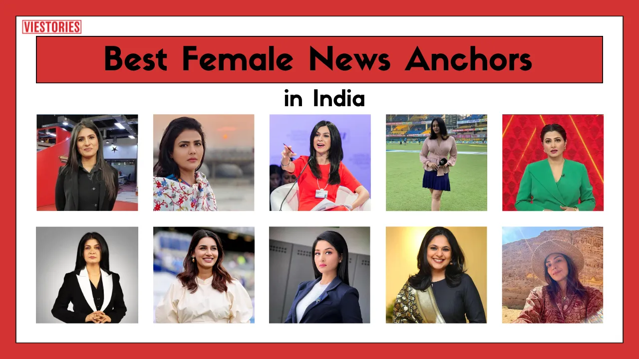 10 Best Female News Anchors in India 2025