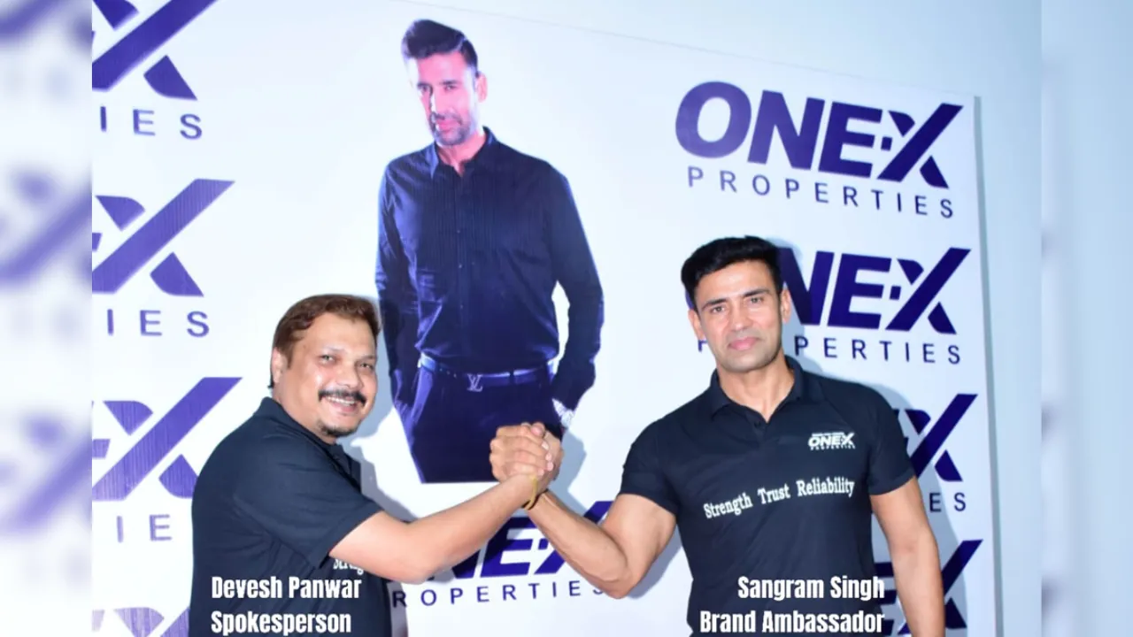 Actor–Wrestler–MMA Champ Sangram Singh Powers OneX Properties’ Global Rise as Brand Ambassador