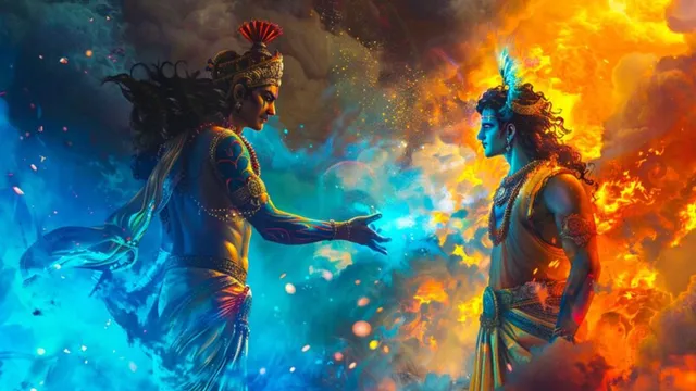 relation between arjun and krishna