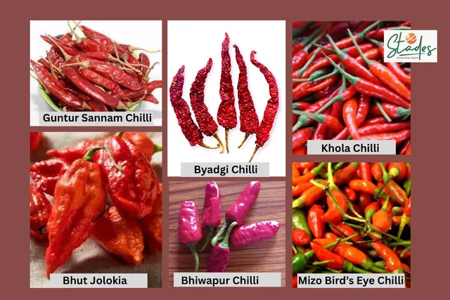 different chillies