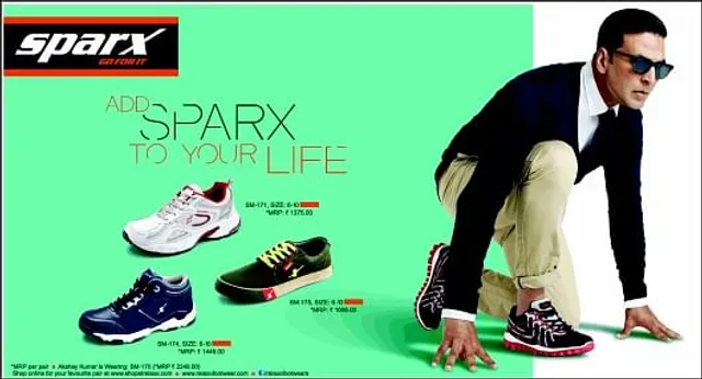 akshay kumar sparx shoes add