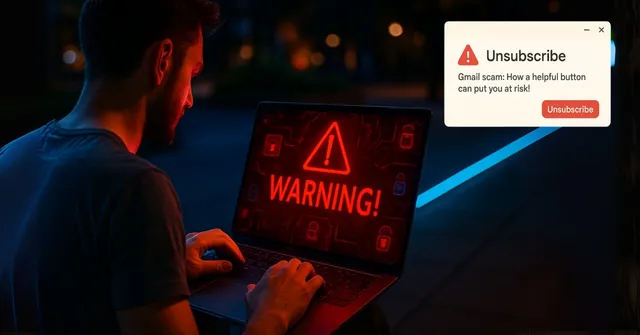 unsubscribe button phishing