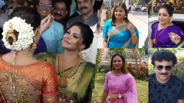 asha sarath wedding pic