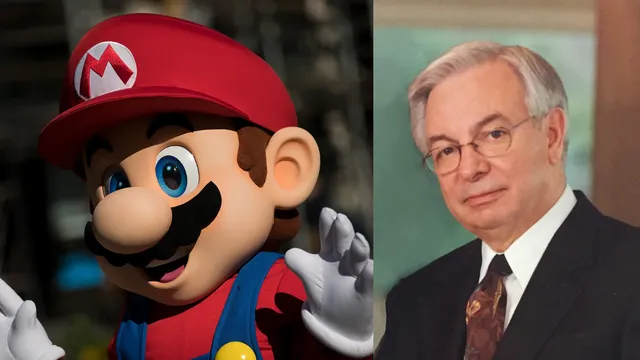 real mario
