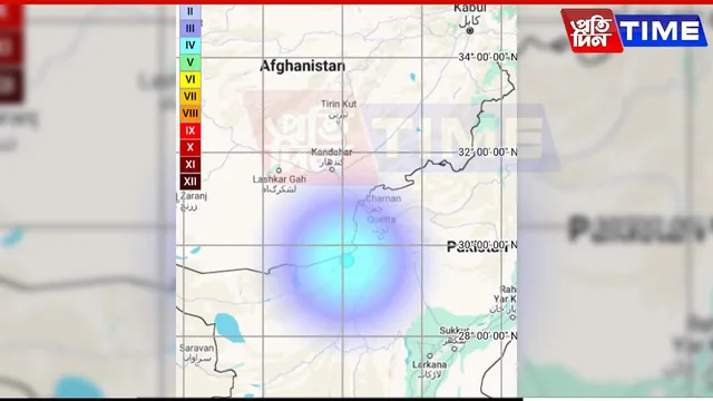 earthquake magnitude today in pakistan