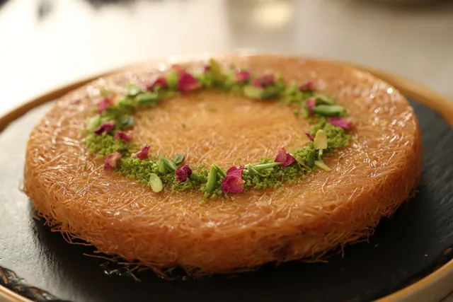 kunafa dessert