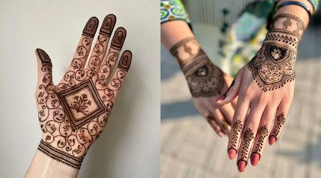 hindu henna patterns