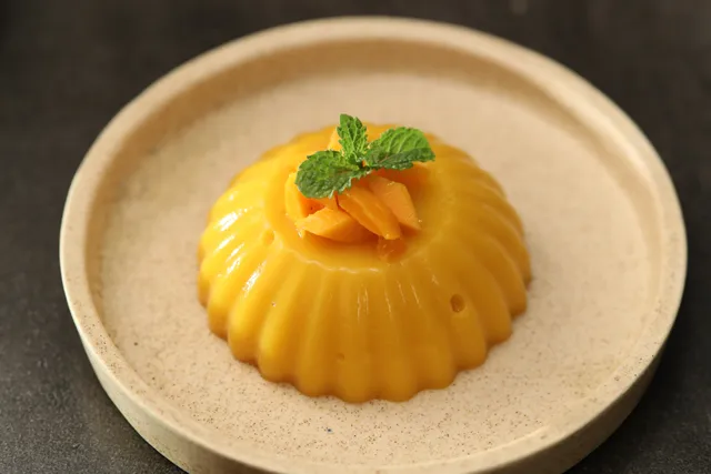 mango pudding jelly